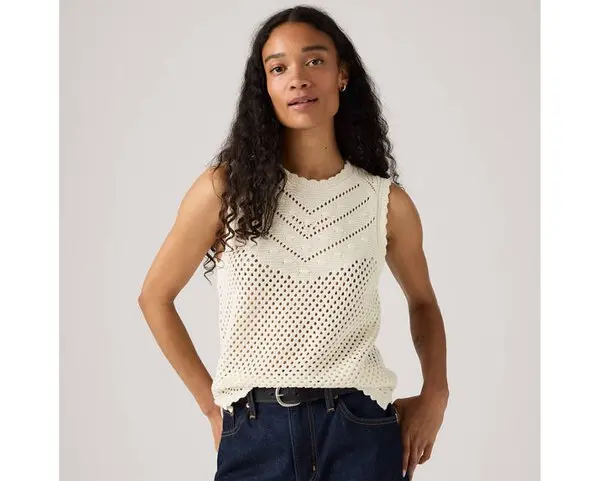 LEVI'S Adrienne Crochet Tank