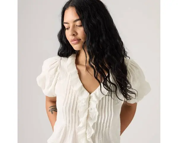 LEVI'S Giselle Ruffle Blouse