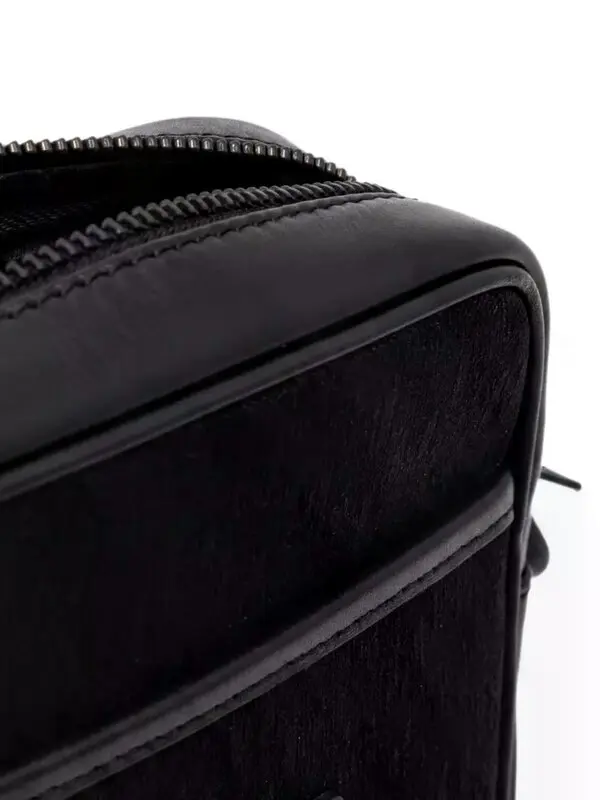 Karl Lagerfeld Zipped Messenger Bag
