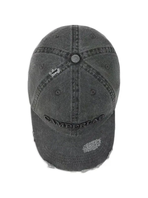 Camper Distressed Cap - Grey