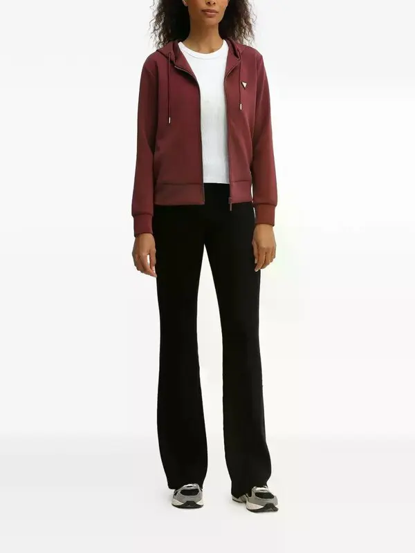 Guess Logo Zip-up Hoodie