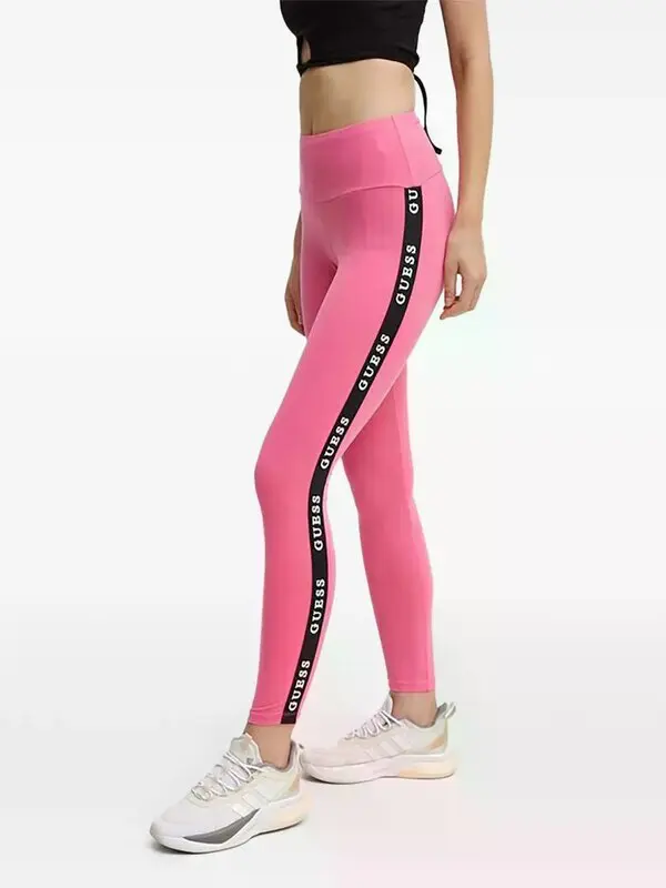 Guess Side-logo Stripe Leggings