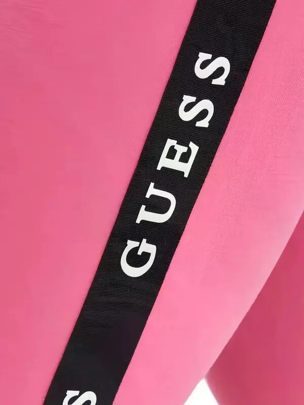 Guess Side-logo Stripe Leggings