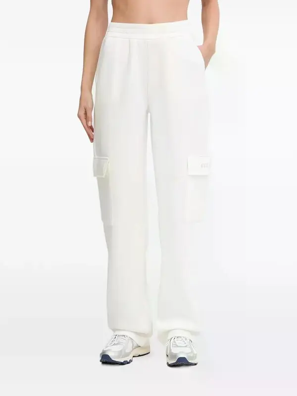 Guess Cargo-pocket Track Pants - White