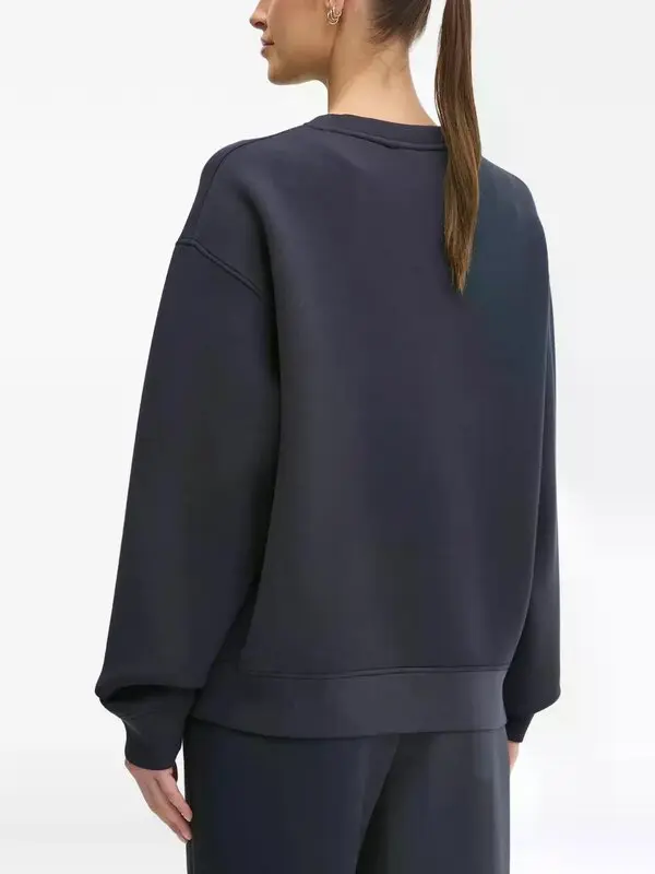 Guess Embellished Logo Sweatshirt - Blue