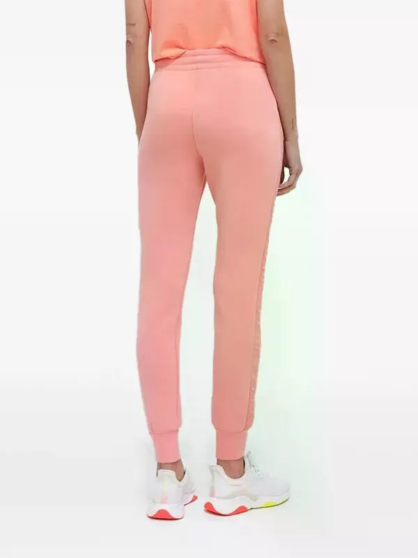 Guess Logo-embossed Track Pants - Pink