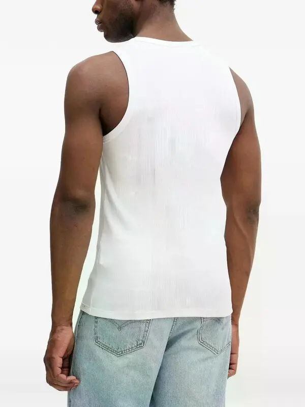 Karl Lagerfeld Logo Appliqué Tank Top