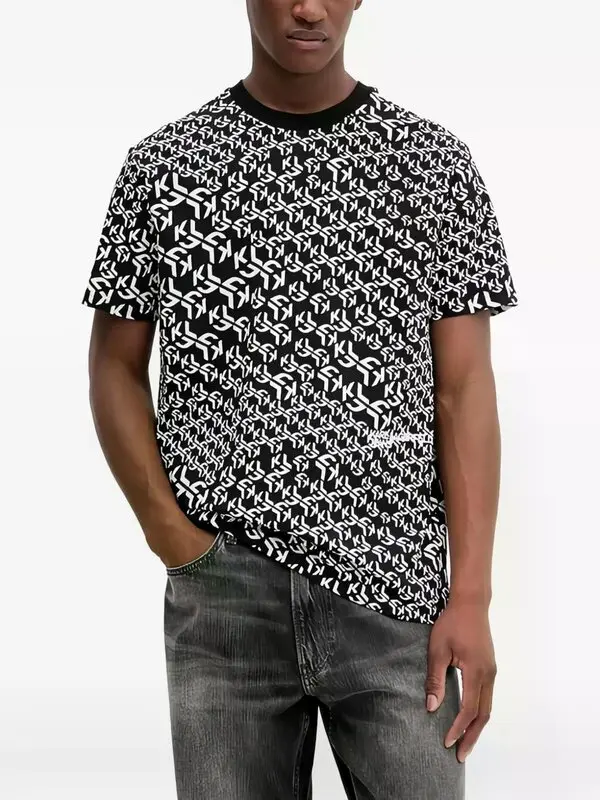 Karl Lagerfeld Patterned T-shirt