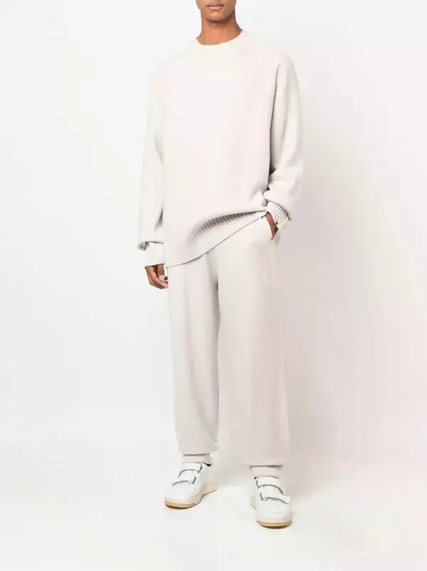Extreme Cashmere Ribbed-trim Cashmere Jumper