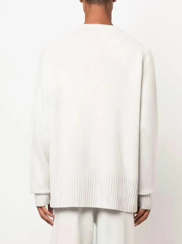 Extreme Cashmere Ribbed-trim Cashmere Jumper