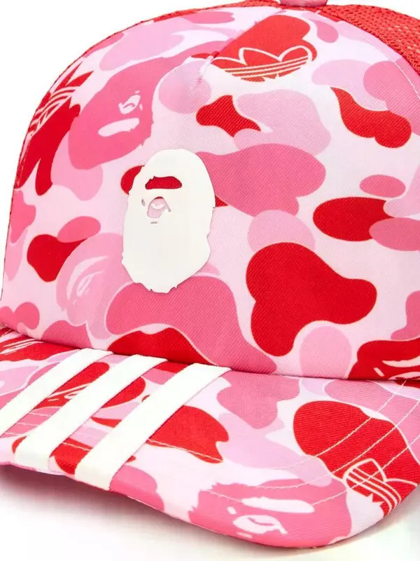 Adidas X Bape Camouflage-print Cap