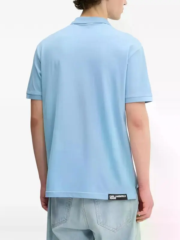 Karl Lagerfeld Button Polo Shirt