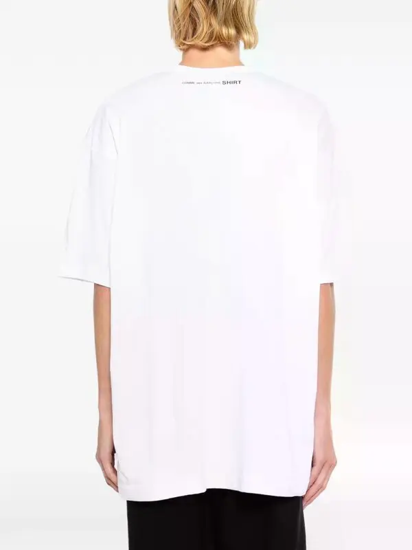 Comme Des Garçons Graphic-print Cotton T-shirt