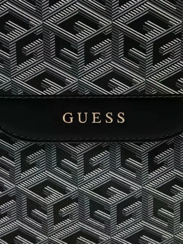 Guess Monogram-pattern Phone Pouch