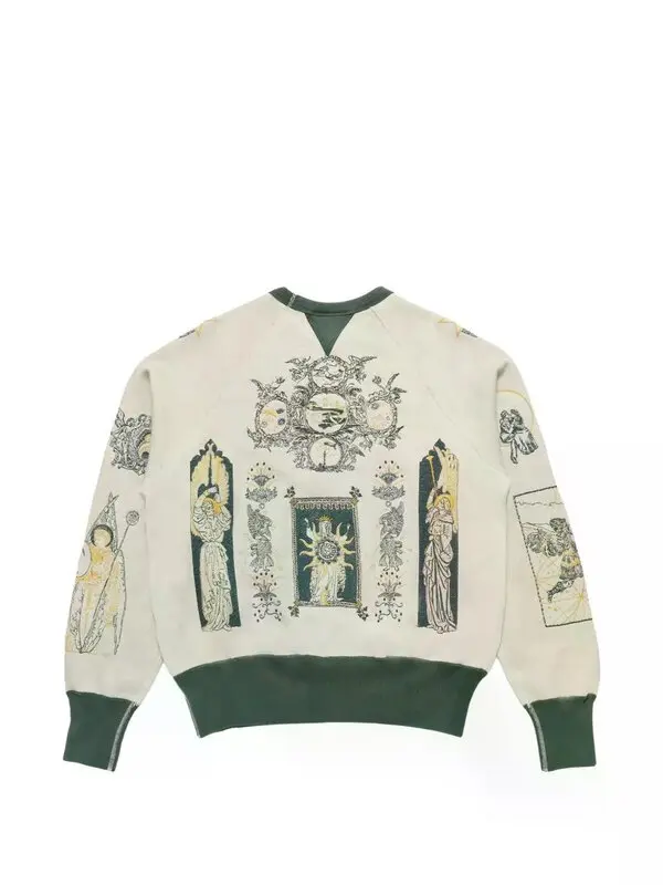 SAMUEL ZELIG La Luna Crewneck Sweater