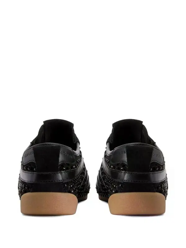 GIUSEPPE ZANOTTI Perforated Embellished Sneakers