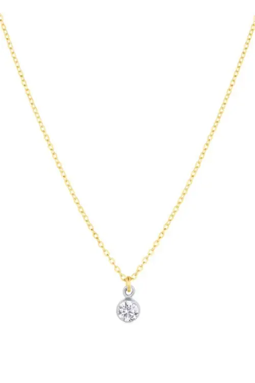 SET & STONES Kira Pendant Necklace - Gold