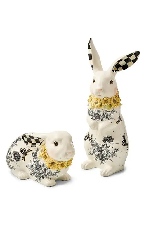 MACKENZIE-CHILDS Bee Toile Short Rabbit
