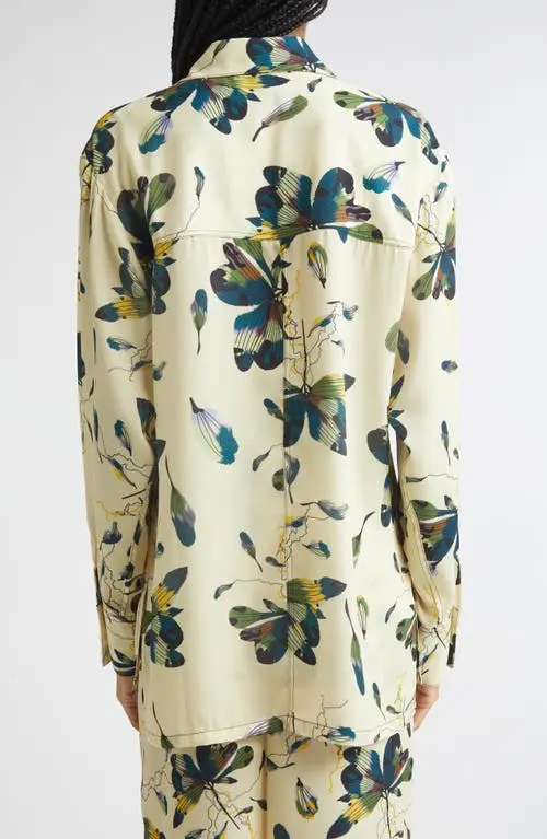 ISRAELLA KOBLA Azara Button-up Crepe Shirt