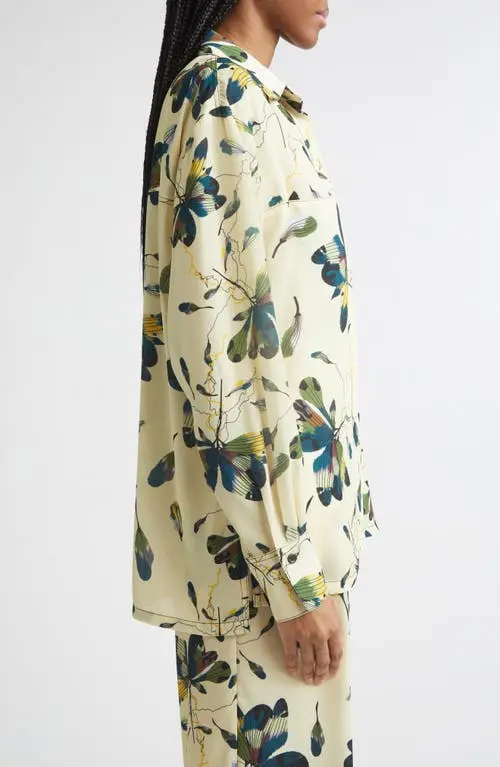 ISRAELLA KOBLA Azara Button-up Crepe Shirt
