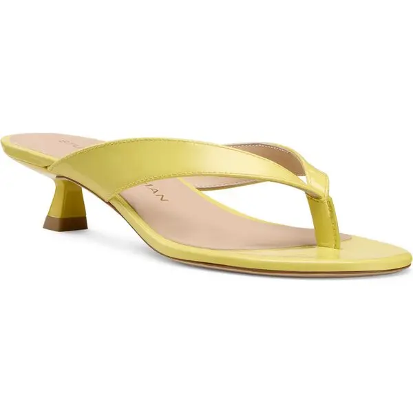 STUART WEITZMAN Rio Sleek Sandal - Citrine