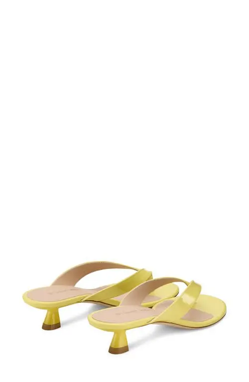 STUART WEITZMAN Rio Sleek Sandal - Citrine