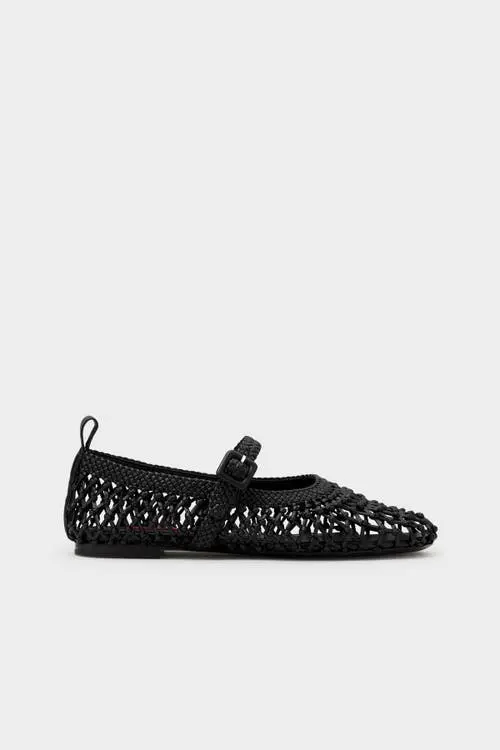 SIMONMILLER Knotted Riad Flat - Black