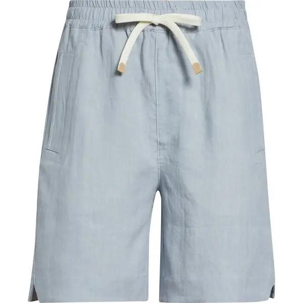 Eleventy Linen Drawstring Shorts - 08n Zucchero
