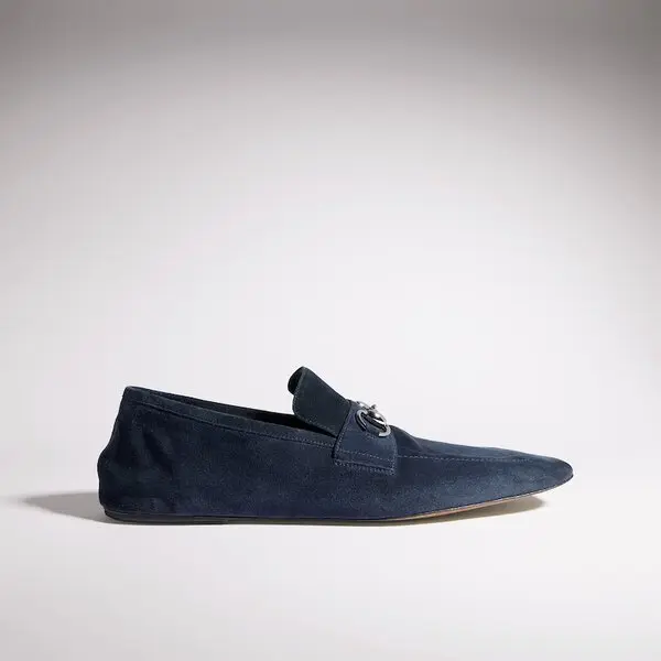 Gucci S Ragazzo Horsebit Loafer - Blue