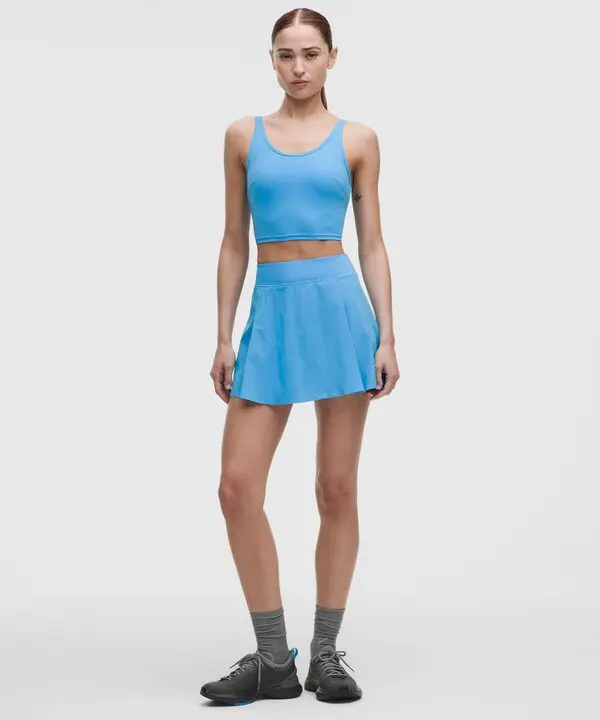 Lululemon A-line Side-pleat Tennis Skirt - Ocean Wave