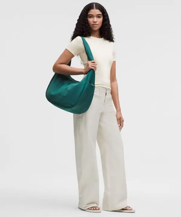 Lululemon City Essentials Oversized Shoulder Bag - Deep Marina/gunmetal