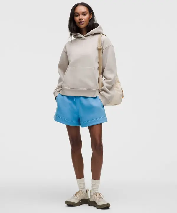 Lululemon Steady State Superloft Hooded Sweatshirt - Downtown Tan