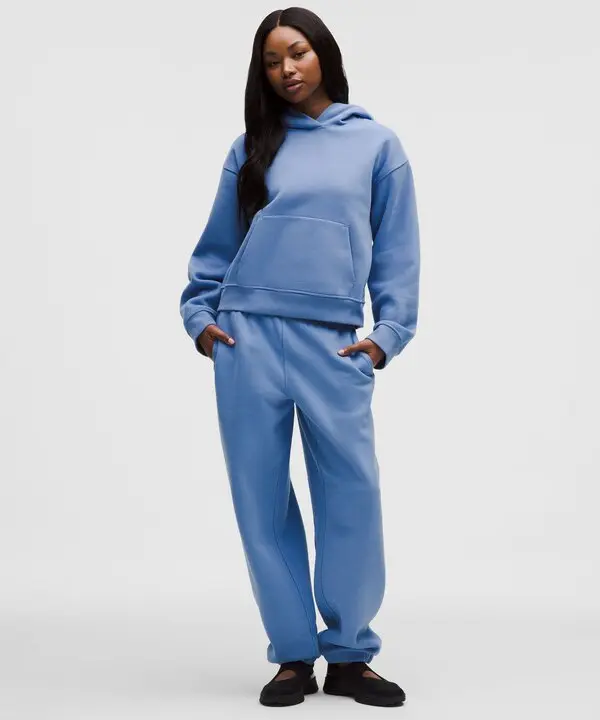 Lululemon Steady State Superloft Hooded Sweatshirt - Prep Blue