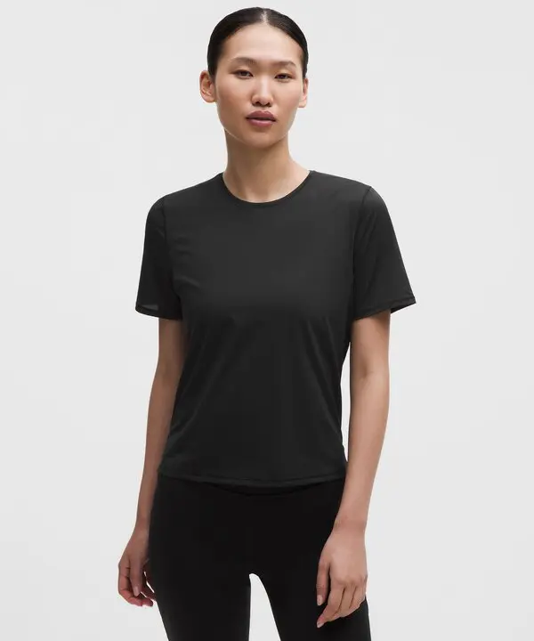 Lululemon Lightweight Running Short-sleeve Shirt - Black