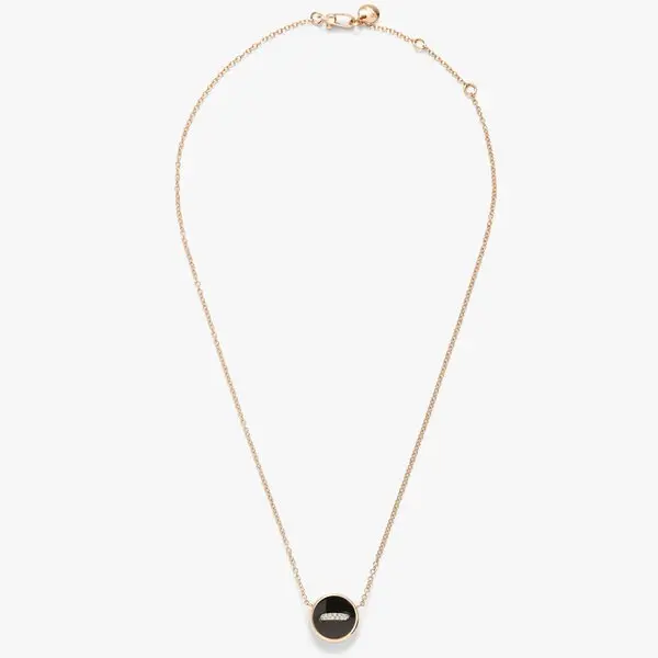 Pomellato Pom Pom Dot Necklace With Onyx And Mother Of Pearl