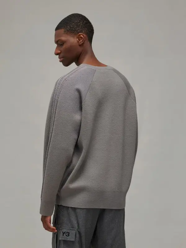Y3 3s Knit Crew Sweater