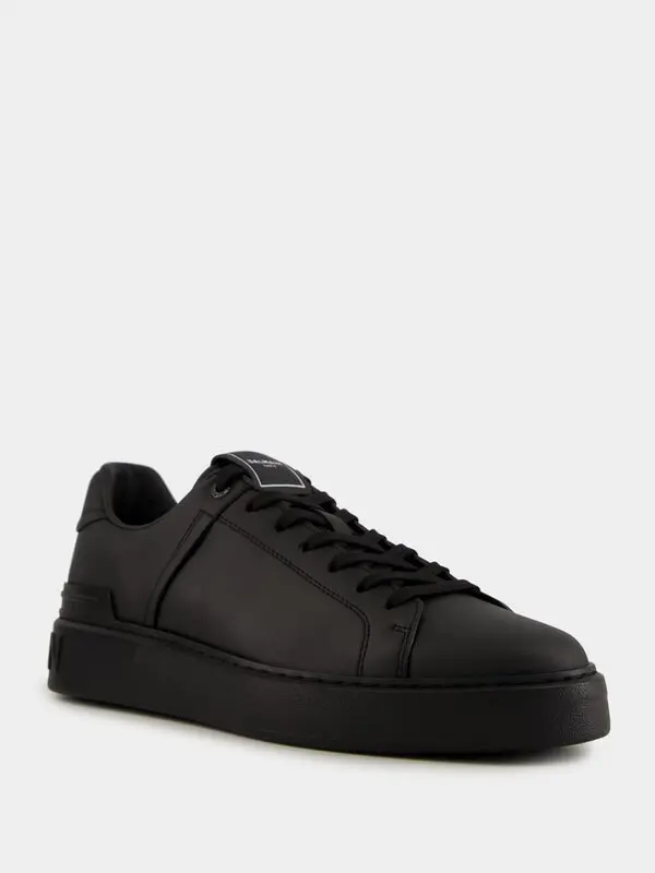 Balmain B-court Calfskin Trainers