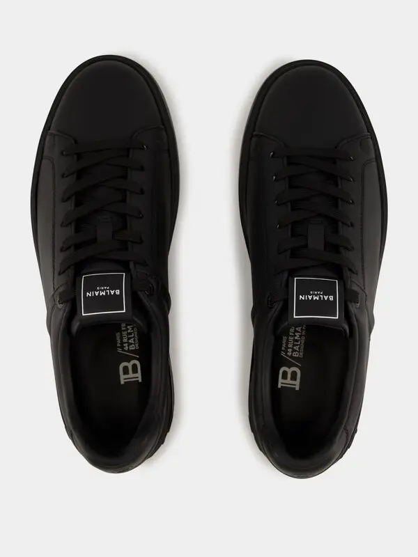 Balmain B-court Calfskin Trainers