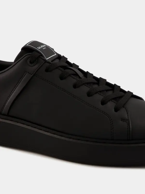 Balmain B-court Calfskin Trainers