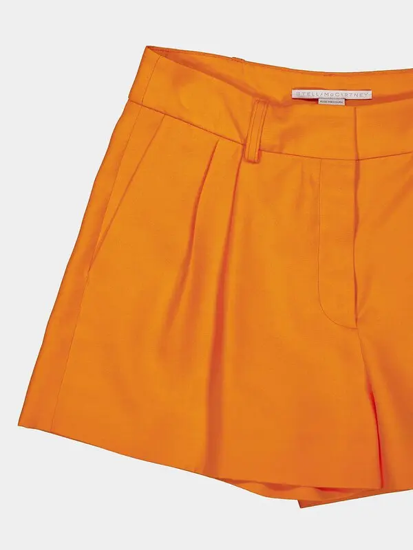 Stella McCartney Tangerine Tailored Shorts