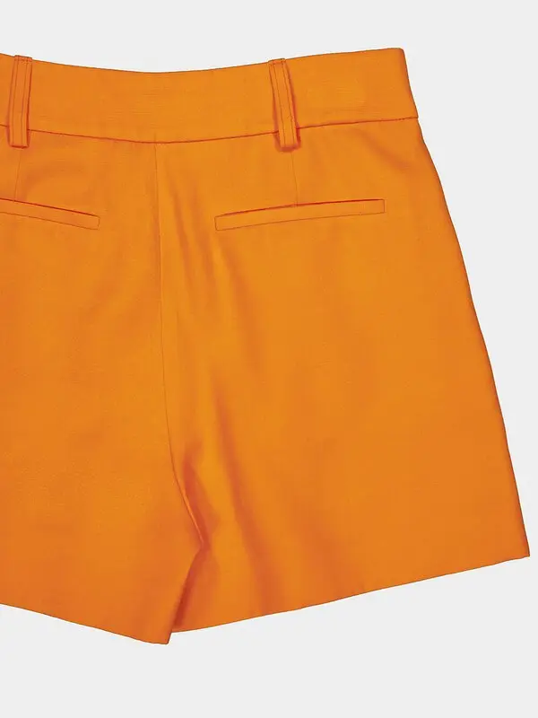 Stella McCartney Tangerine Tailored Shorts