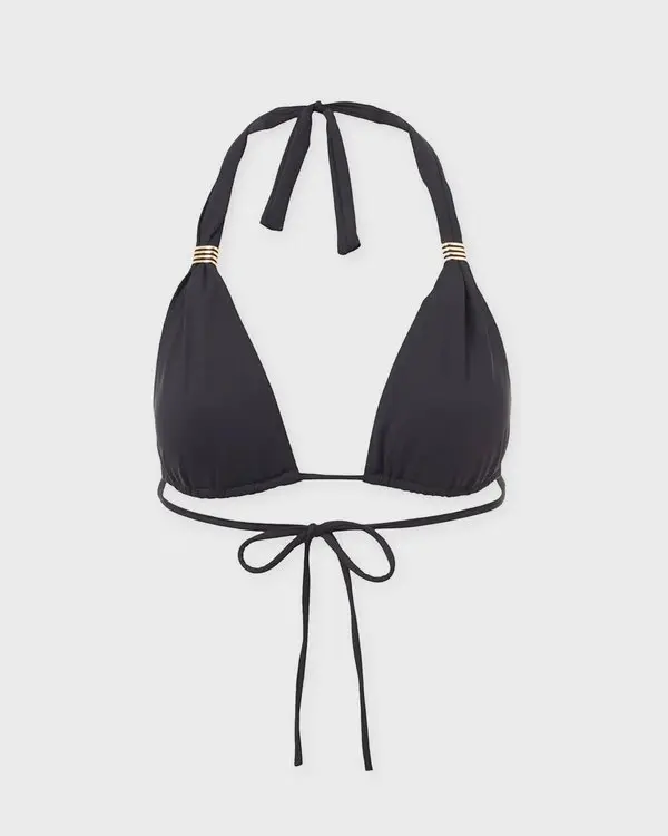 Melissa Odabash Grenada Bikini Top - Black