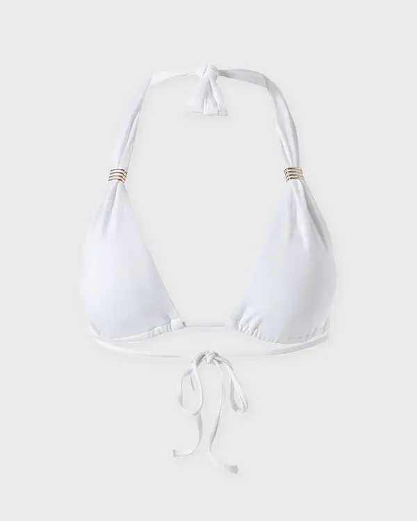Melissa Odabash Grenada Bikini Top - White