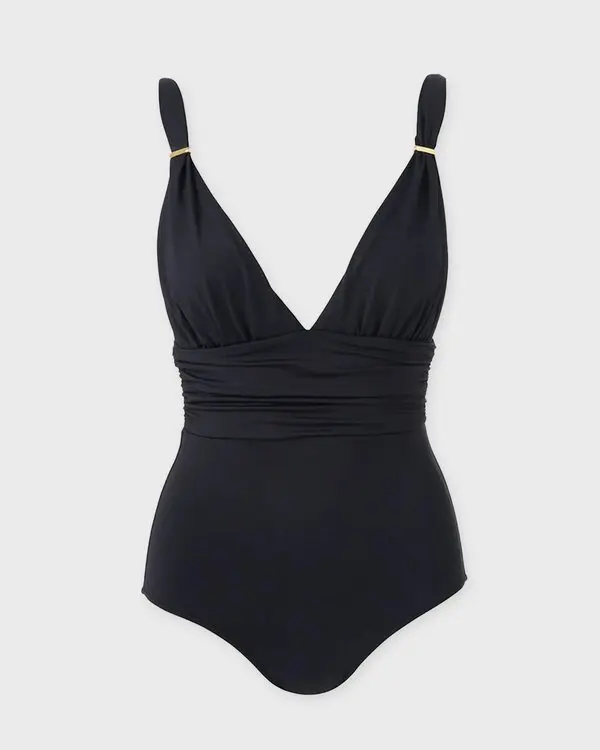 Melissa Odabash Panarea Swimsuit - Black