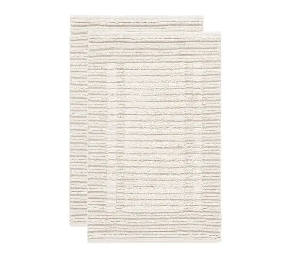 SAFAVIEH Greyson Striped 1'-8' X 2'-8' Bathmat - One-color