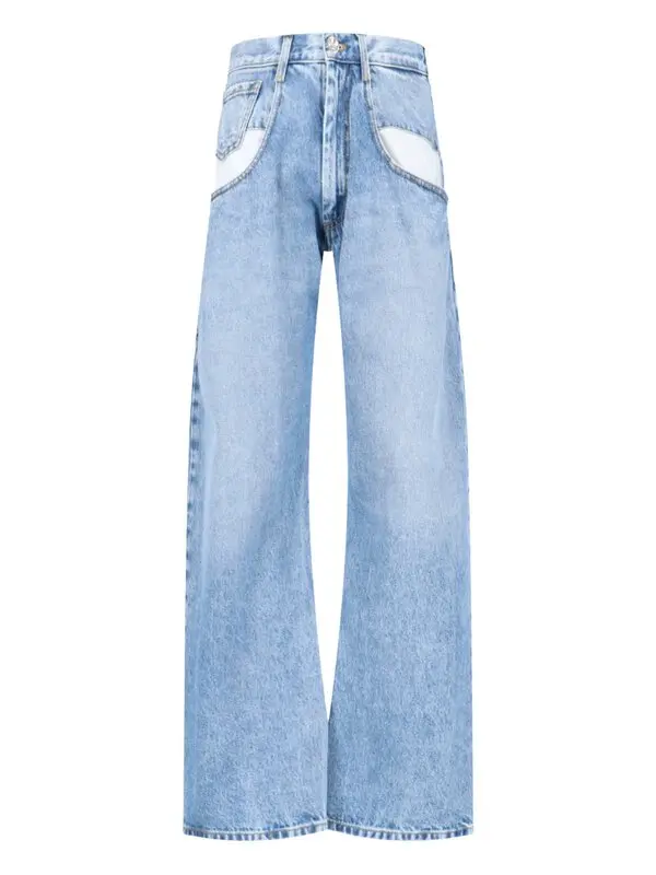 MAISON MARGIELA Four Stitches" Straight Jeans - Blue