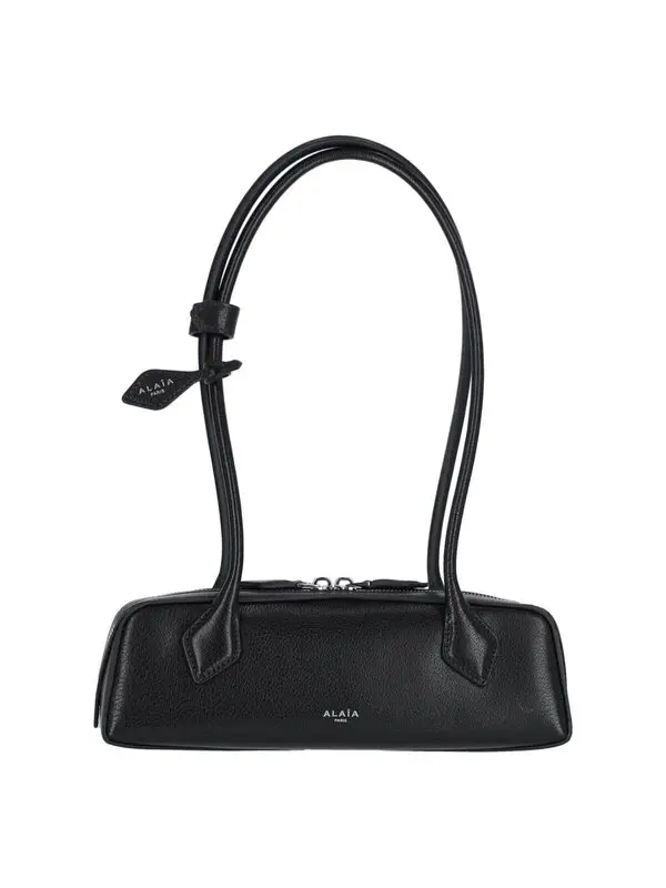 Alaïa Small "le Teckel" Shoulder Bag - Black