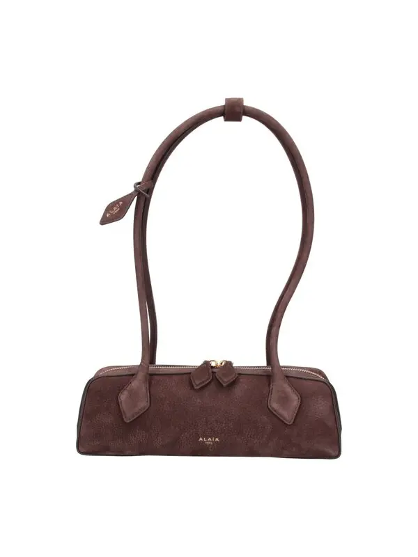 Alaïa Le Teckel" Small Shoulder Bag - Brown