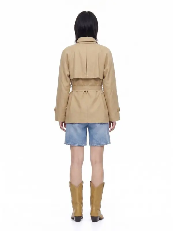 THE FRANKIE SHOP Keia Lyocell Blend Jacket