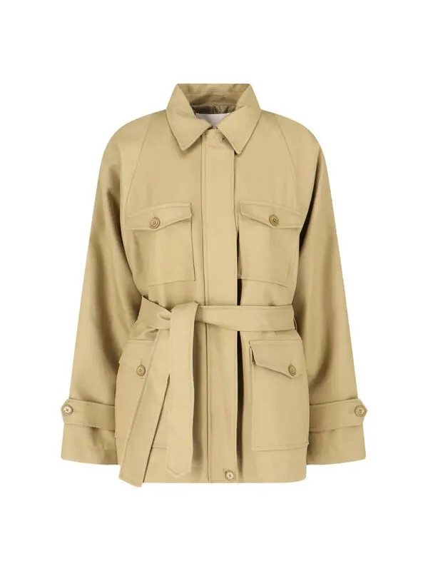 THE FRANKIE SHOP Keia Lyocell Blend Jacket